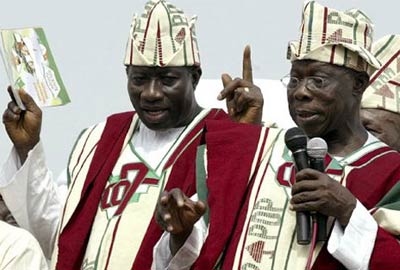 Jonathan courts Obasanjo for 2015 - Vanguard News