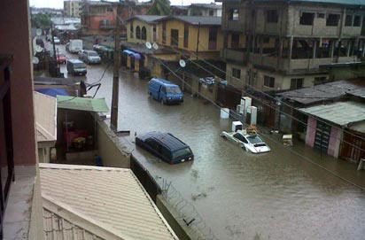 The rage of flood on Lagos road - Vanguard News