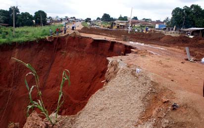 Auchi: The town of a thousand gullies - Vanguard News