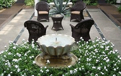 Courtyard brings an elegant flair to the home - Vanguard News