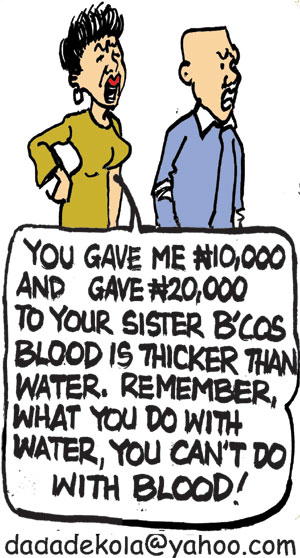 Blood and water - Vanguard News