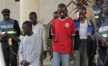 Police arraign seven terror suspects - Vanguard News