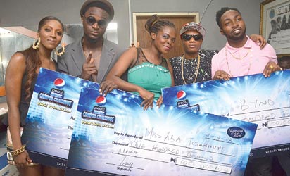 3 rising talents emerge winners in Pepsi music competition - Vanguard News