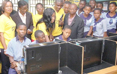 MTN staff storm 12 schools to boost digital learning - Vanguard News