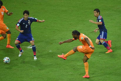 Drogba inspires Ivory Coast comeback against Japan - Vanguard News