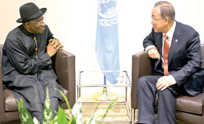 Jonathan at UN, tasks world leaders on terrorism - Vanguard News