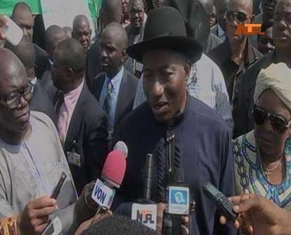 Jonathan, wife finally accredited with Incident form - Vanguard News