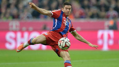 See how Bayern striker, Lewandowski made history