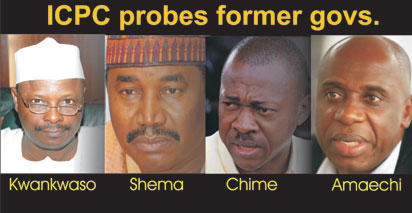 Why Chime, Shema, Amaechi, Kwankwaso are under probe — ICPC - Vanguard News