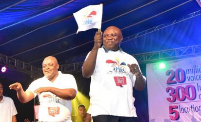 Lagos Fiesta: See Ambode, Lagos speaker's dance moves - Vanguard News
