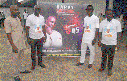 In photos: Tompolo 45th birthday celebration in Warri - Vanguard News