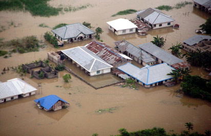 Flood submerges farmlands, houses in Bayelsa - Vanguard News