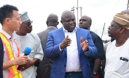 Ambode flags-off commissioning of 114 roads - Vanguard News