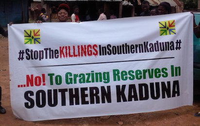 Mass protest in Sanga over killings in Southern Kaduna, Grazing ...