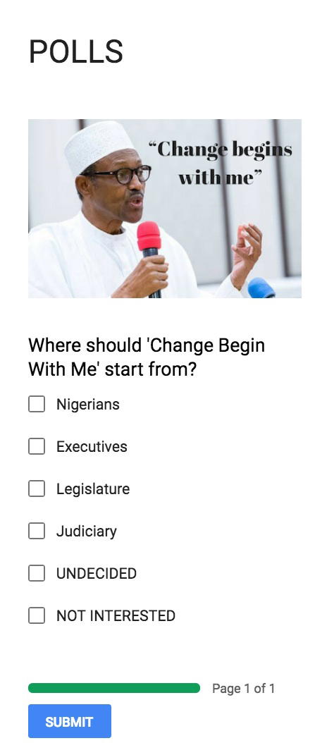 Change Begin With Me