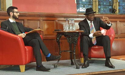 Full speech of Ex-President Goodluck Jonathan at Oxford Union ...