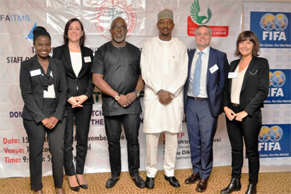 Pinnick lauds FIFA as DTMS workshop begins in Abuja - Vanguard News