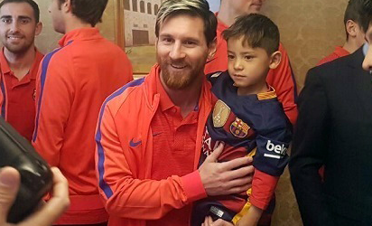 Messi meets Afghan boy who became viral star - Vanguard News