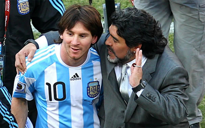 Messi is a 'teddy bear' says Maradona - Vanguard News