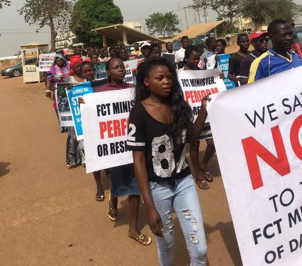 Protesters in S.African capital decry violence against women - Vanguard ...