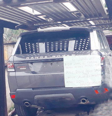 Customs seizes security vehicle, 6,600 machines - Vanguard News