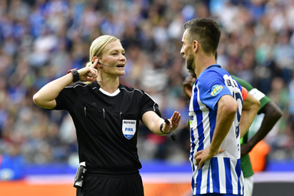 German female ref makes history as Leckie nets again - Vanguard News