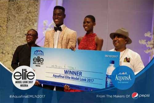 Tobi Momoh and Stephen Aladenika Emerge Winners Of Aquafina Elite Model ...