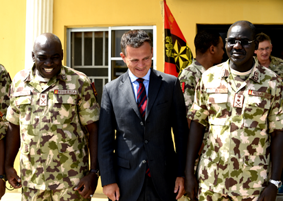 Photos: Nigerian Army recruits in training at Depot in Zaria - Vanguard News