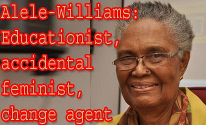 Grace Alele-Williams: Educationist as accidental feminist and change ...