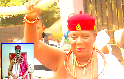 Female Traditional Ruler: At a point during my coronation I became a ...