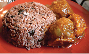 Waakye with fried fish and wele stew - Vanguard News