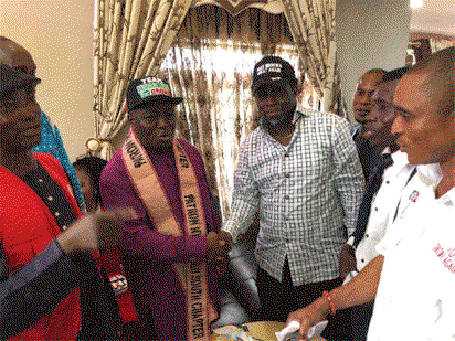 Okolugbo congratulates Ogeah in a new photo - Vanguard News