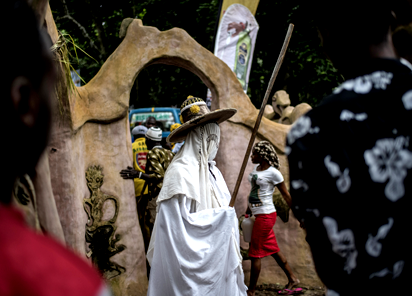 Photos: Thousands celebrate Osun, goddess of fertility and water ...