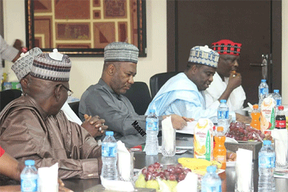 Photos: PDP National Chairman meets with Presidential, Governorship ...