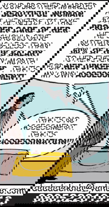 Cartoon: Assessment - Vanguard News