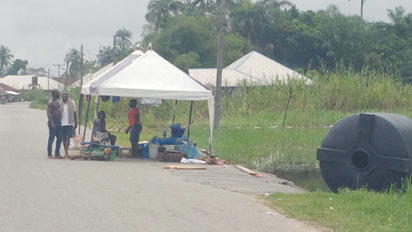 Hoodlums cart away relief items in Delta IDP camp - Vanguard News