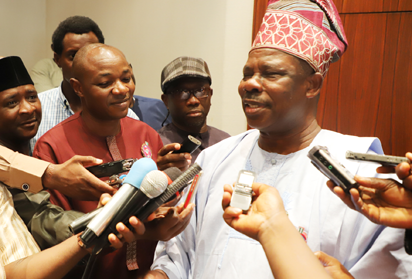 I have no hands in Oshiomhole’s travails - Amosun - Vanguard News