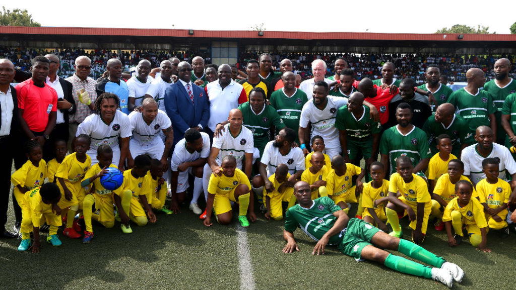 African football legends honour Ambode in Lagos - Vanguard News