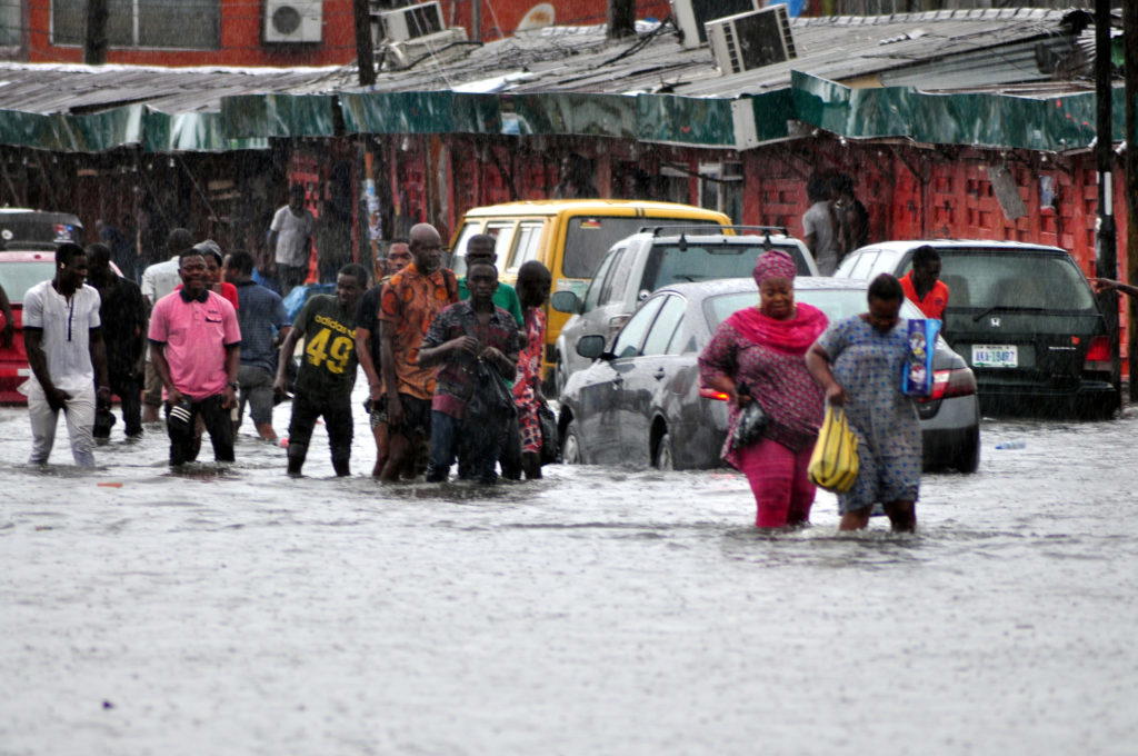 Photos: Flooded Lagos after Monday's downpour - Vanguard News