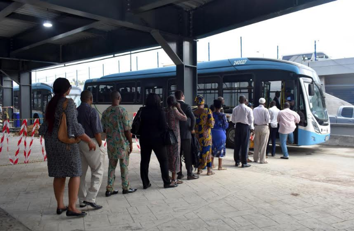 Photos: Passengers at the newly built Oshodi Transport Interchange - Vanguard News