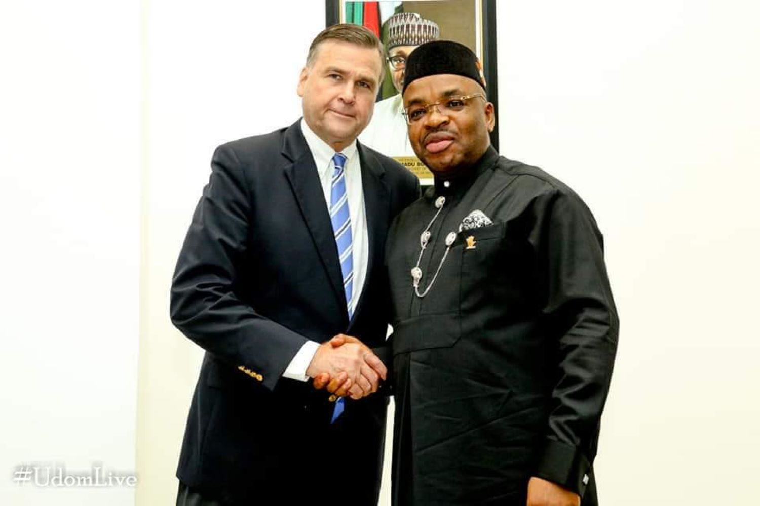 Gov Udom announces partnership with US on health, devt