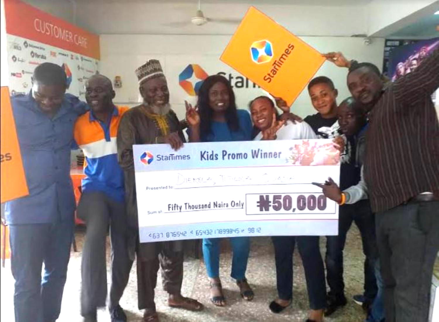 25 subscribers take home N1.2m in StarTimes Kiddies Promo