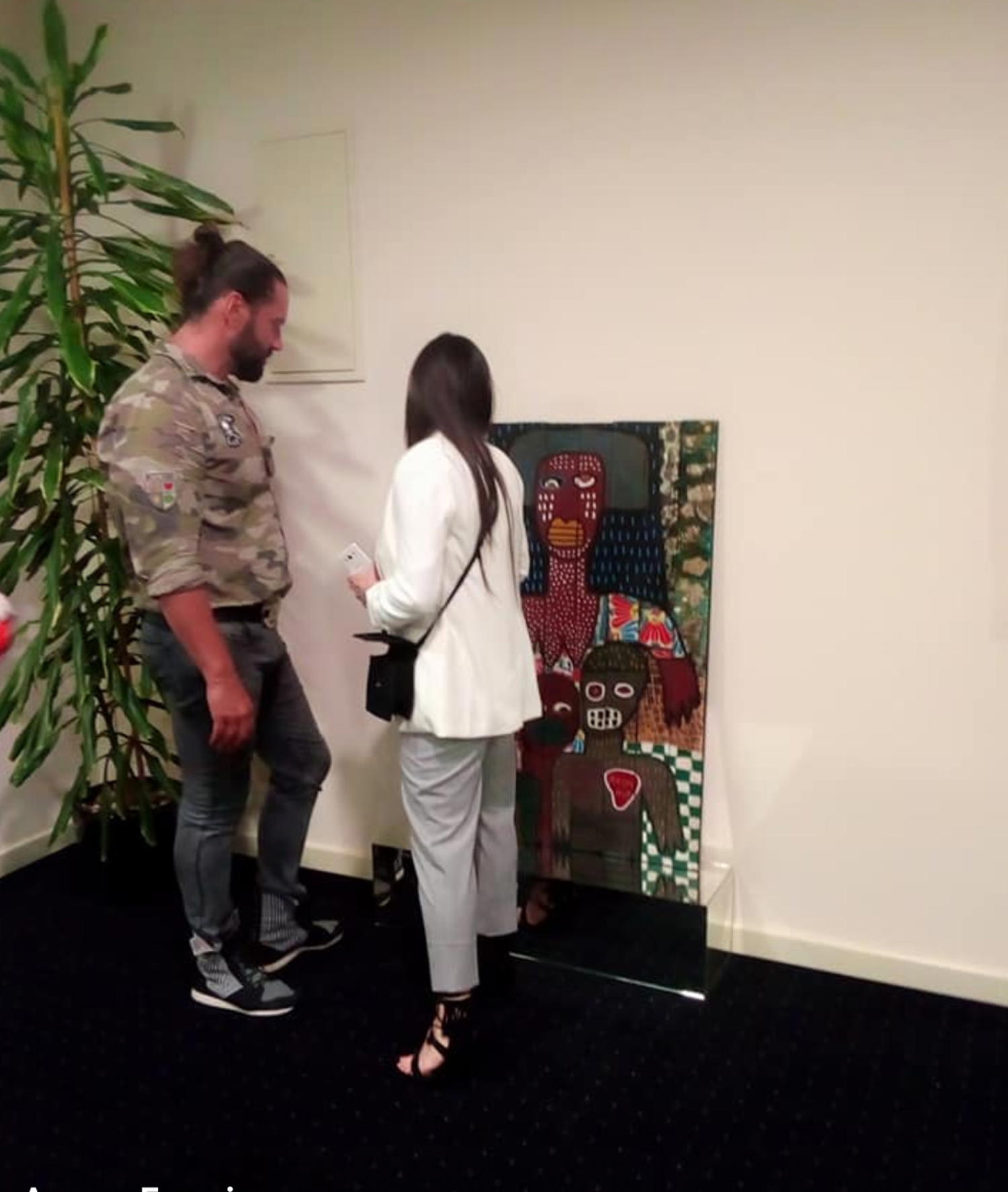 Artist Agemo Francis takes the gods of Badagry to Europe