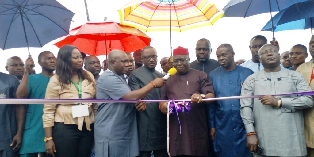 DESOPADEC commissions 6-classroom block, road in Isoko South