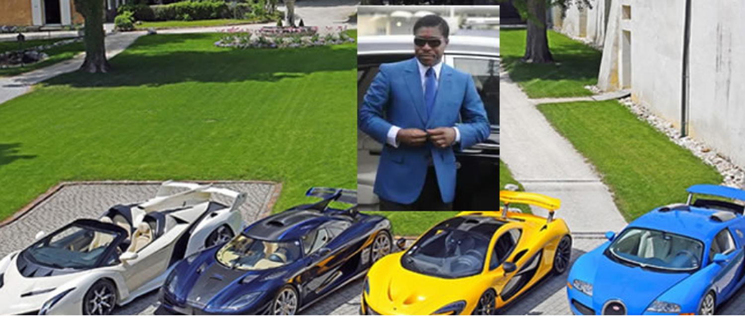 25 cars seized from son of Equatorial Guinea president who