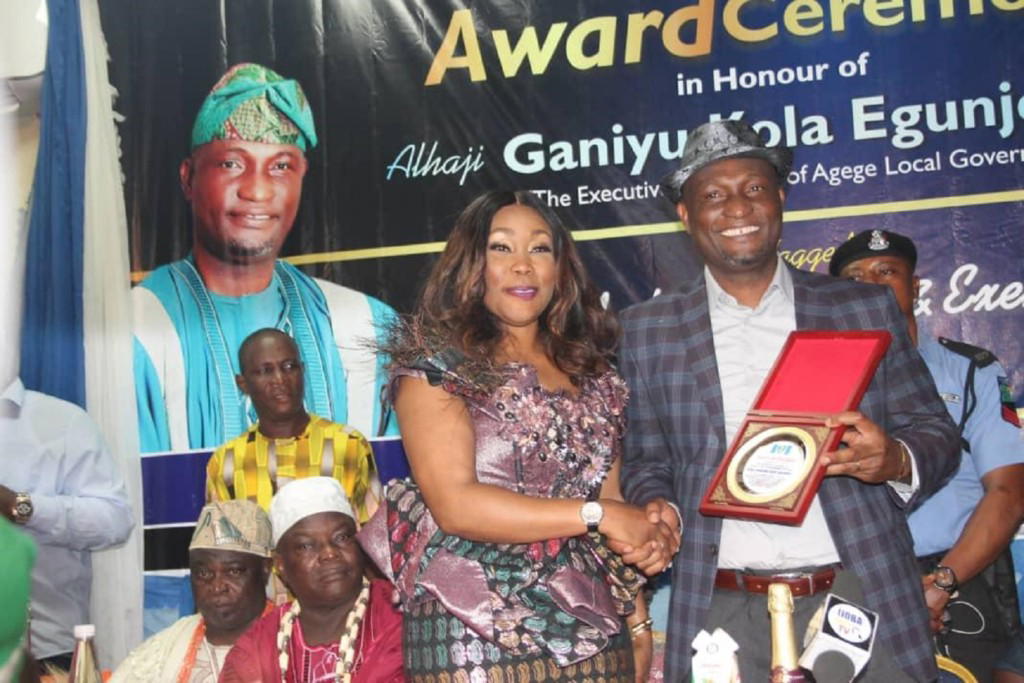 NAPTIP confers Exemplary Leadership Award on Agege Chairman