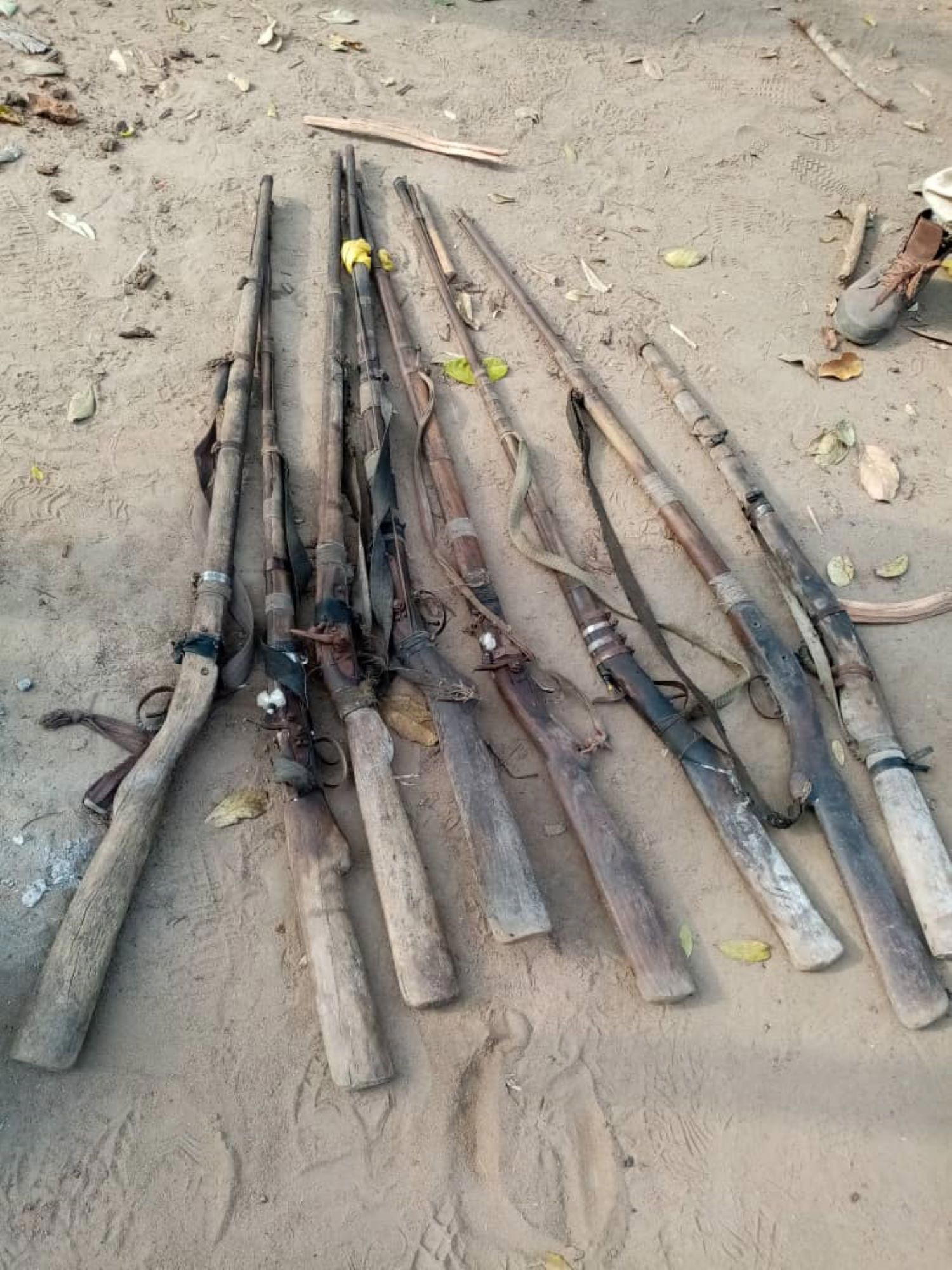 Army, NDLEA recover eight guns, 725 bags of suspected cannabis in Edo