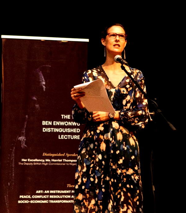 BEN ENWONWU DISTINGUISHED LECTURE 2019: Using art as tool