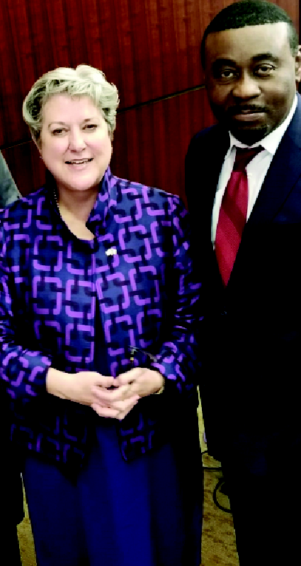 Mbonu Meets US Ambassador to Nigeria in Washington