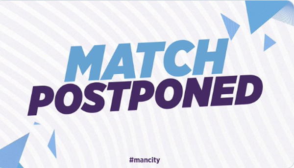 Breaking: Officials postpone Manchester City and West Ham United match